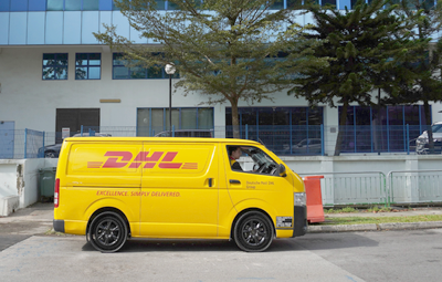 Armada DHL Express di Singapura Gunakan Ban Tanpa Udara Michelin UPTIS