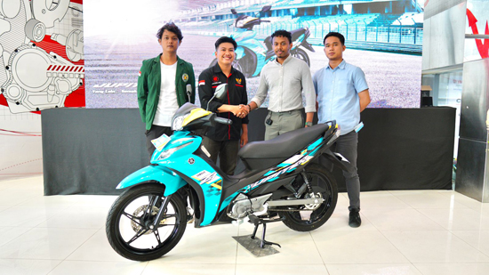 Tim Horas USU Gunakan Mesin Yamaha Jupiter Z1 Untuk Mesin Penggerak ...