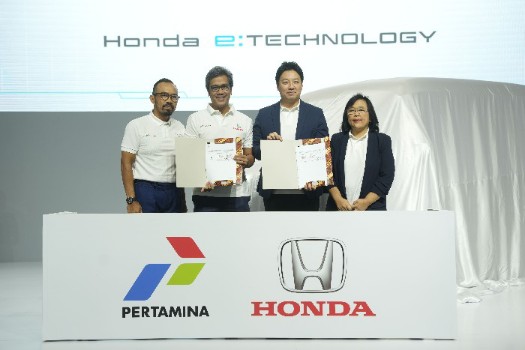 Honda Gandeng Pertamina Patra Niaga dan Pertamina New Renewable Energy Lakukan Riset Penggunaan ...