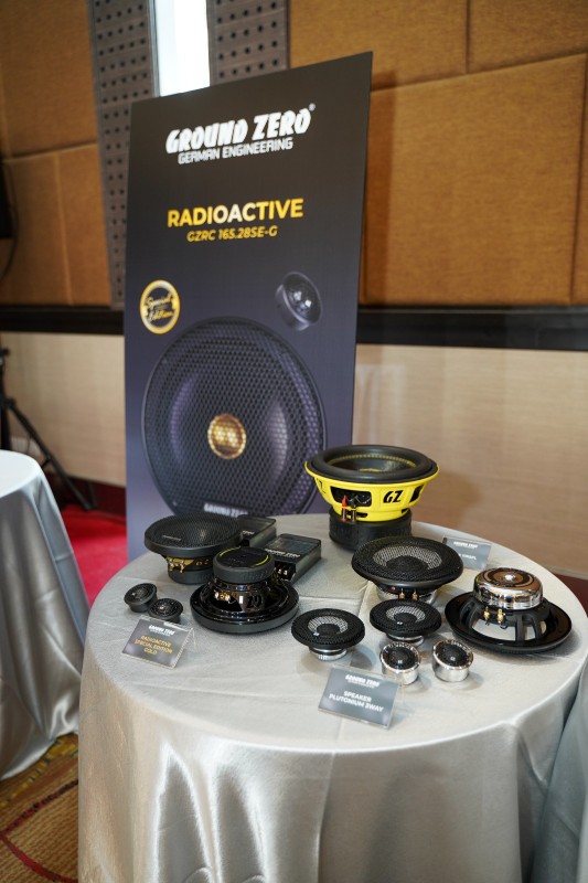 Ground Zero Radioactive Special Edition Gold Speaker Edisi Terbatas, Padukan Keindahan dan ...