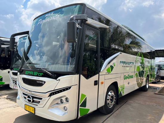 PO Epa Star Gunakan 6 Unit Bus Hino Baru